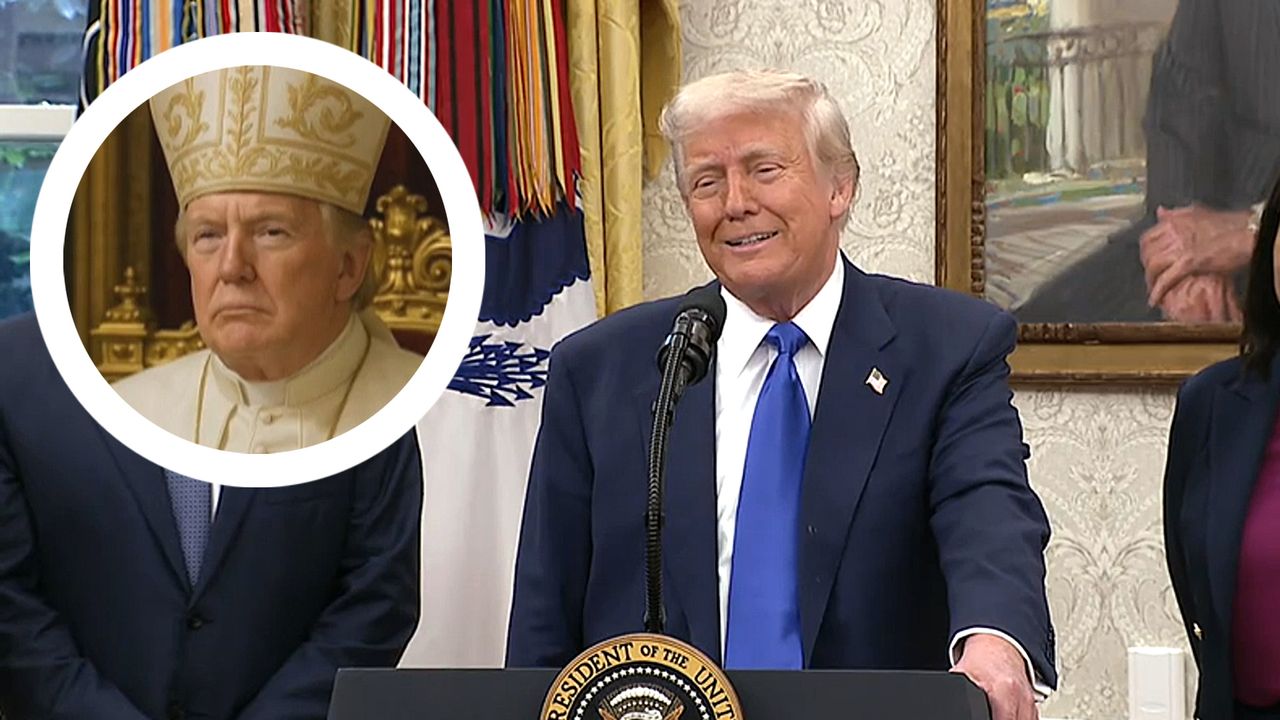 Trump défend sa photo en pape face à la polémique : « les catholiques ...