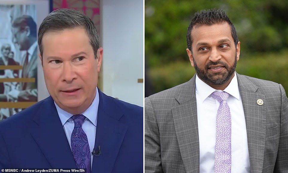 MSNBC's morning Joe walks back claim about Kash Patel