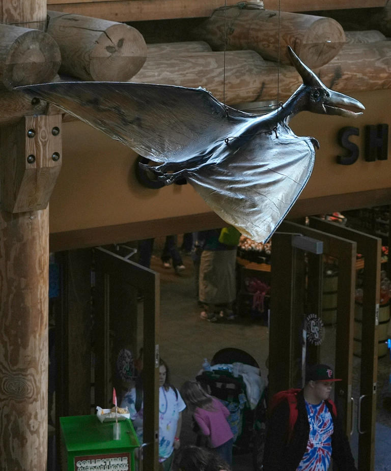 DinoTrek, with its collection of 20 life-size dinosaurs, opens May 10 ...