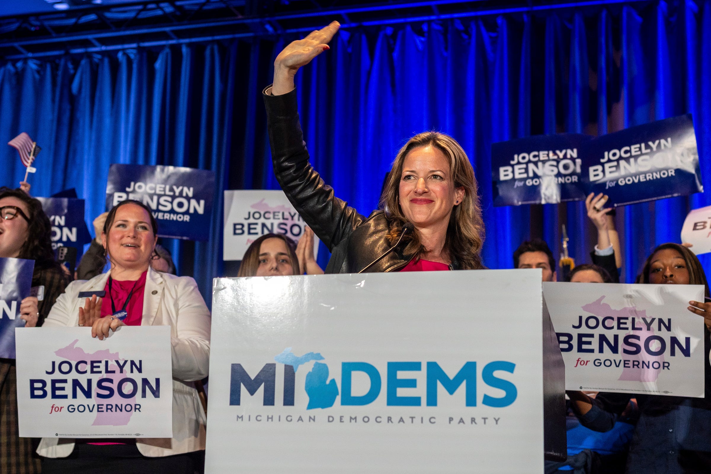 Michigan SOS Jocelyn Benson talks Trump, workplace harassment ...