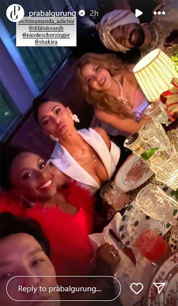 Prabal Gurung's star-studded post-Met Gala bash ft. Shakira, Diljit Dosanjh and more