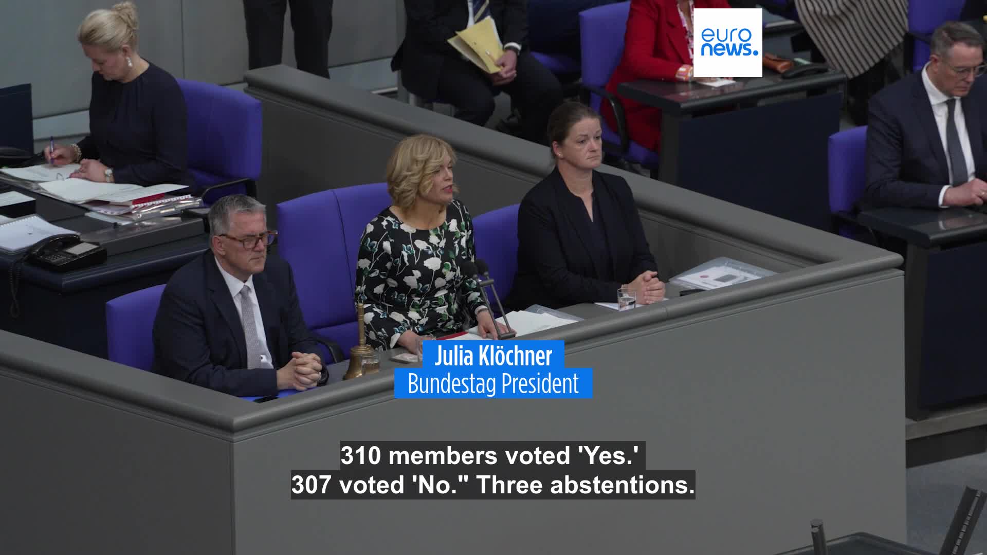 Bundestag elects CDU's Friedrich Merz as new German chancellor in repeat vote