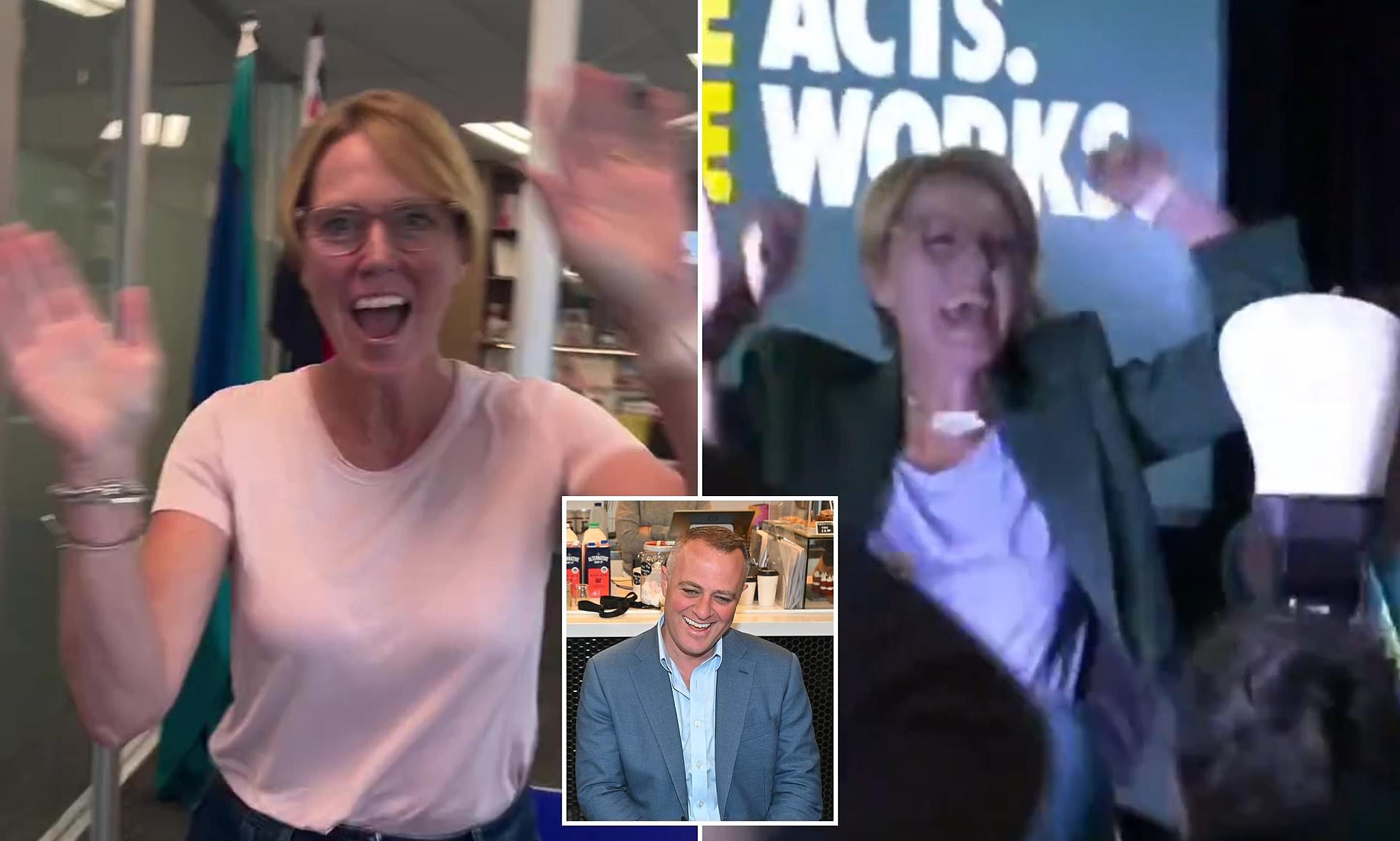 Teal MP declares election victory, holds dance party - then loses