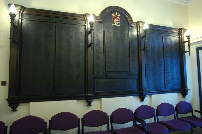 Council statement over fate of Hanley Town Hall war memorial