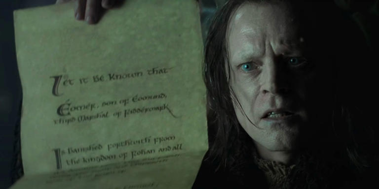 One of Wormtongue's Most Diabolical Acts in The Lord of the Rings Was ...