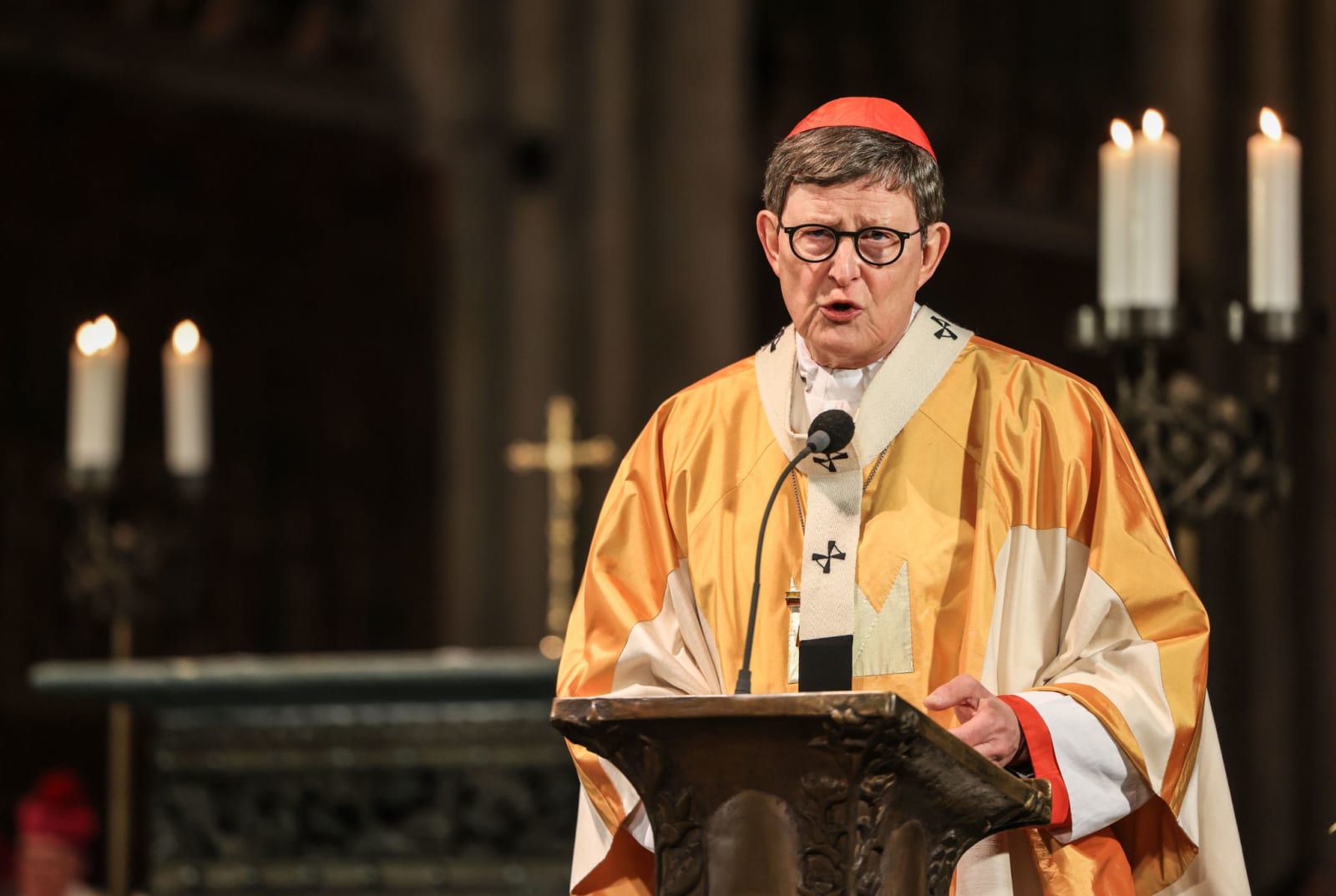 German cardinal will not face perjury charges over abuse allegations