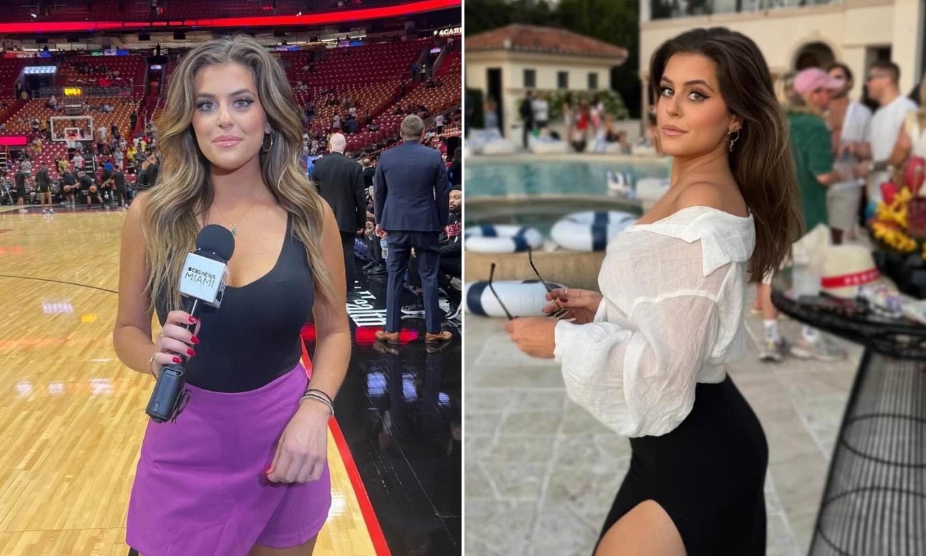 Stunning Miami Heat reporter Trish Christakis reveals her new nickname ...