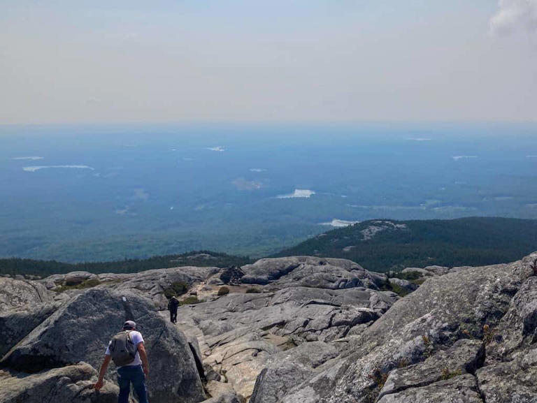 Hiking Mount Monadnock in New Hampshire