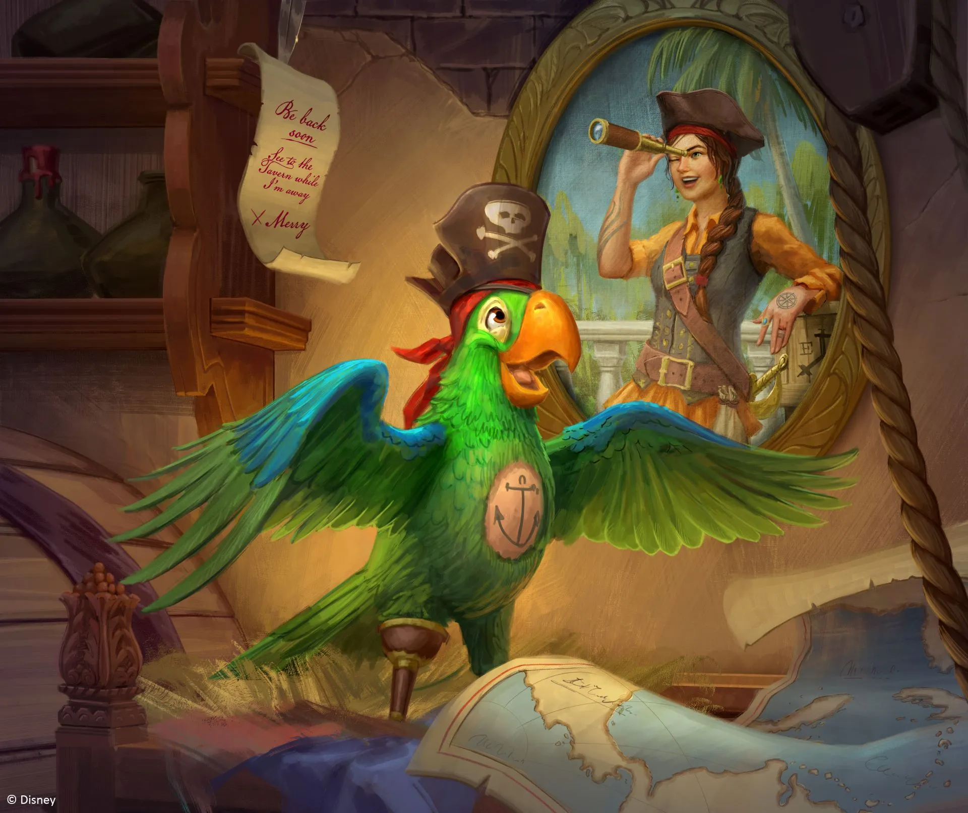 Everything We Know About The Beak and Barrel, a Pirates of the ...