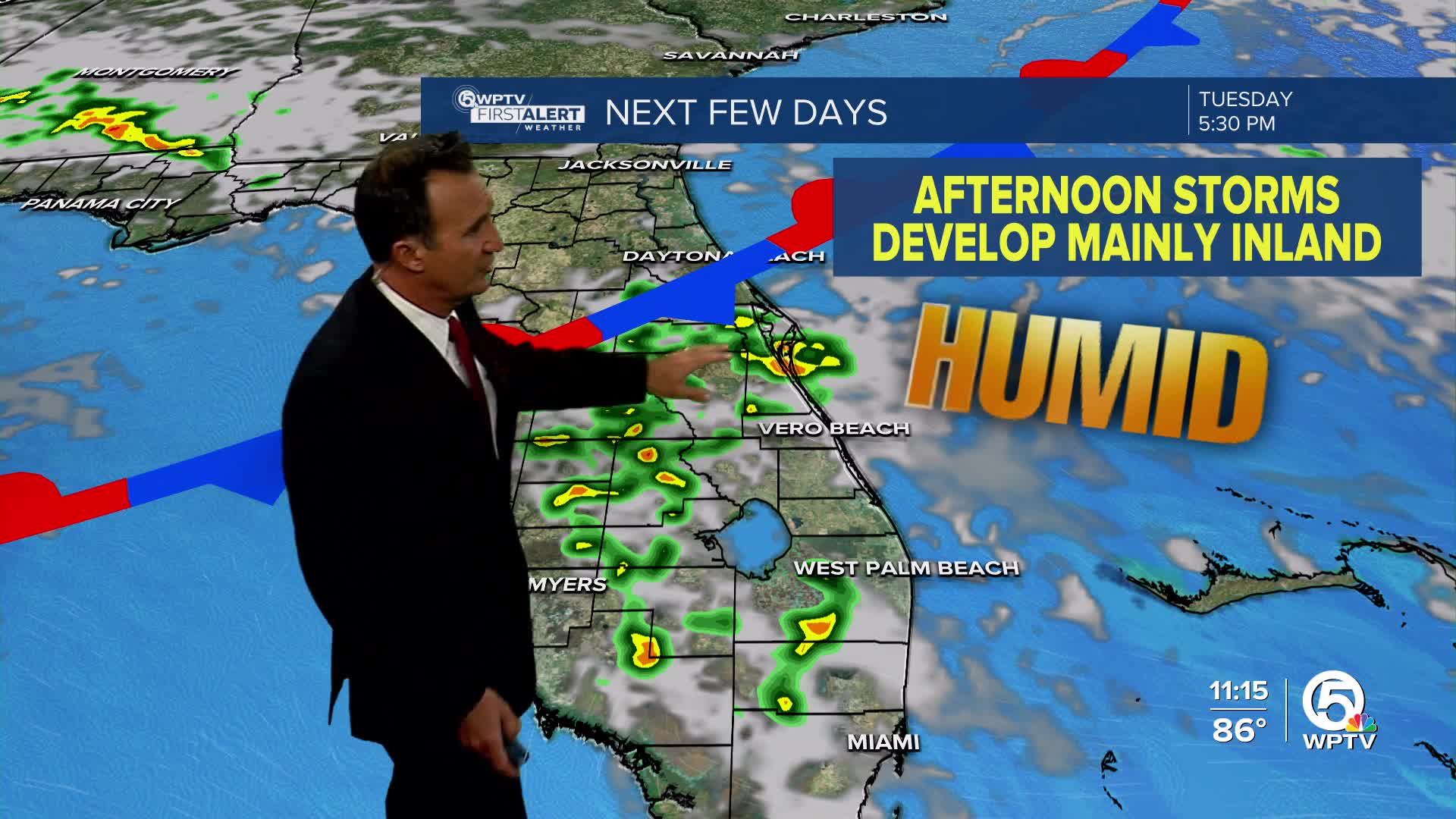 WPTV First Alert Weather Forecast for Afternoon of Tuesday, May 6, 2025