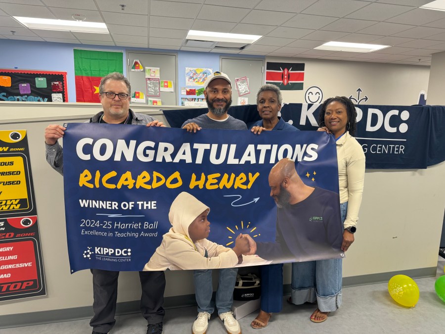 DC math teacher surprised with $10,000 national award for outstanding ...