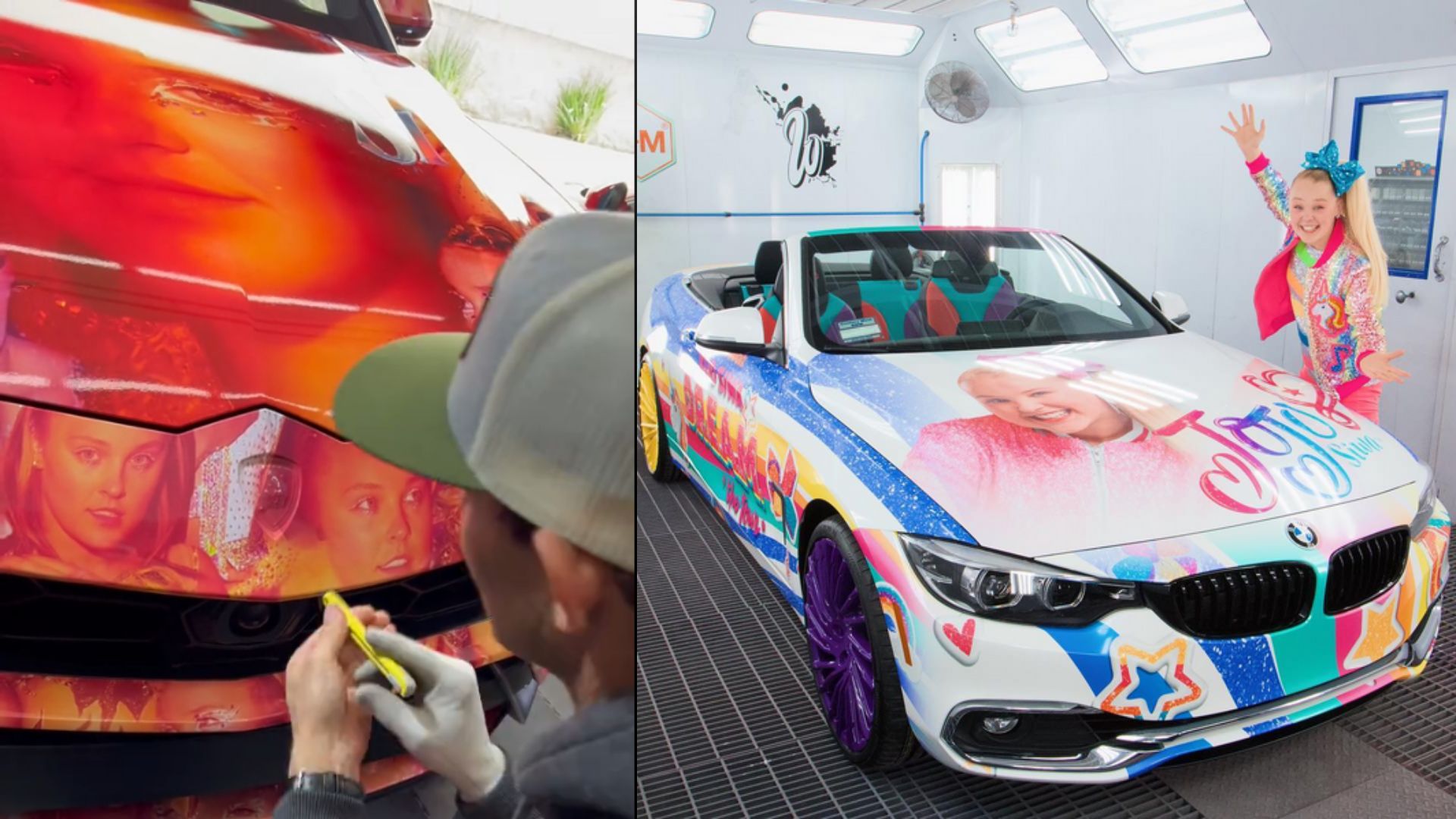 JoJo Siwa Likes Car Wraps Of Her Own Face