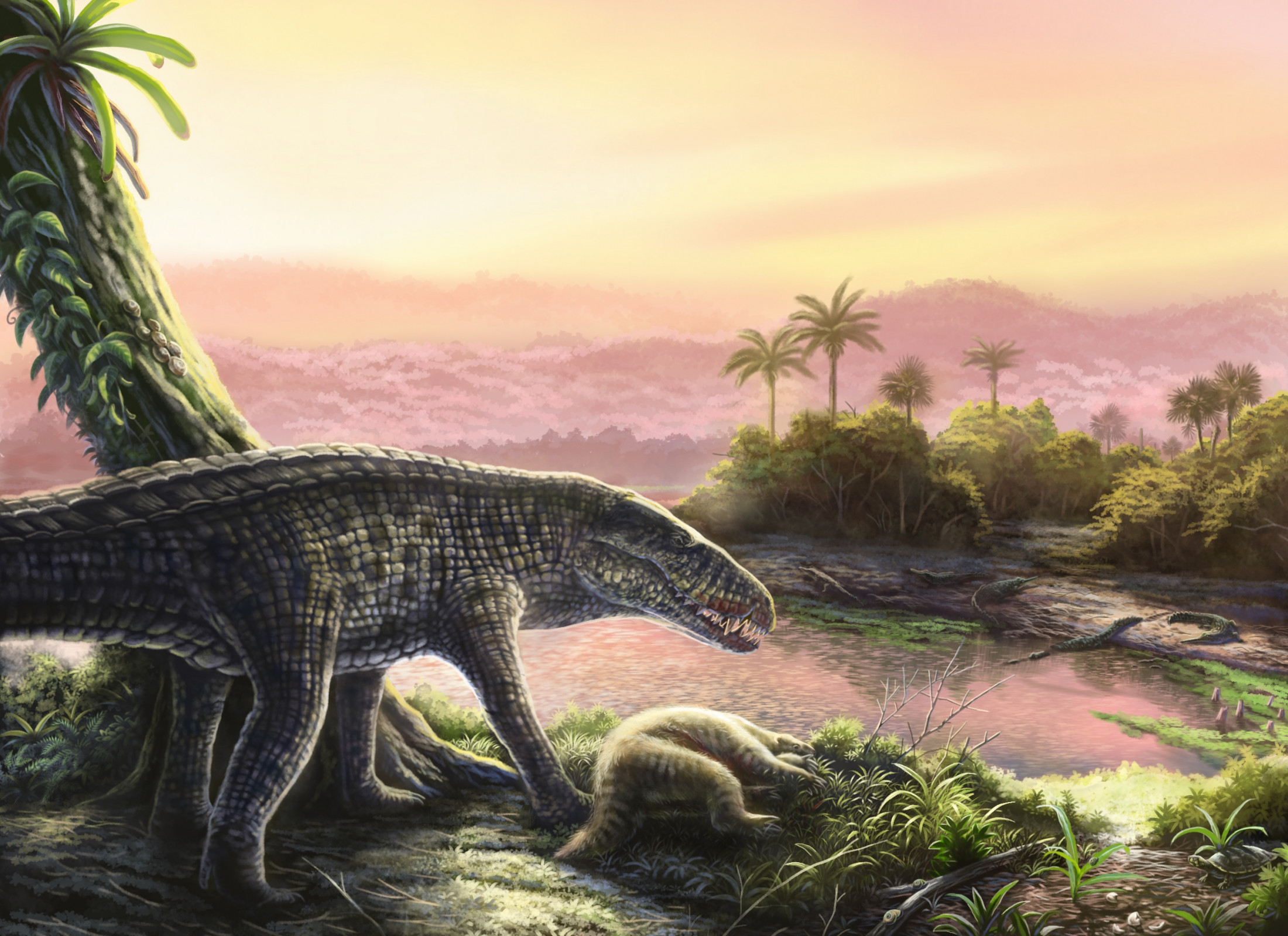 Fossils Reveal Enormous, Crocodile-Like Reptiles Survived for Millions ...
