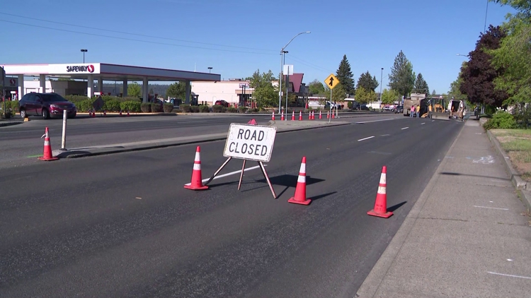 City of Spokane crews working to repair water main break near Shadle ...
