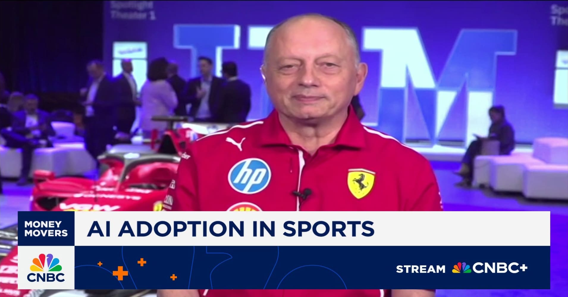 Ferrari's Vasseur on partnership with IBM and future growth