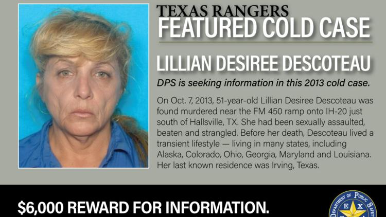 DPS raises reward to $6,000 for information on 2013 East Texas brutal murder cold case