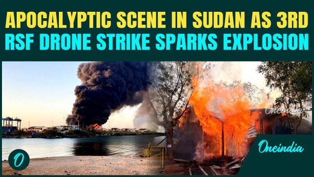 Sudan Port Blast: Critical Airport and Fuel Depots Hit by RSF Drones ...