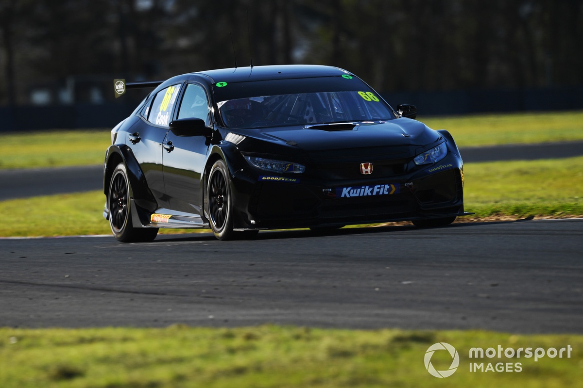 BTCC ace Cook encouraged by Honda progress after Donington opener