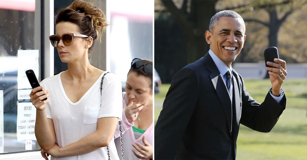 18 Successful People Who Still Use Flip Phones