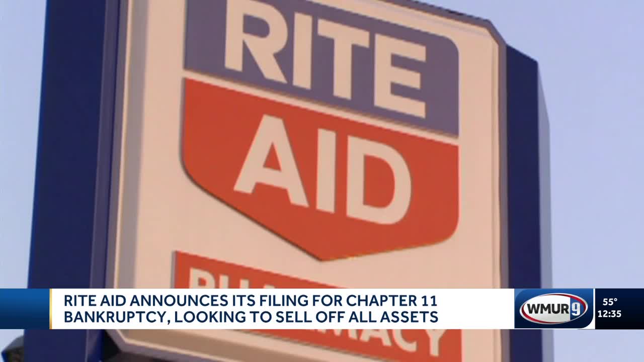 Rite Aid announces it is filing for bankruptcy, looking to sell off all ...