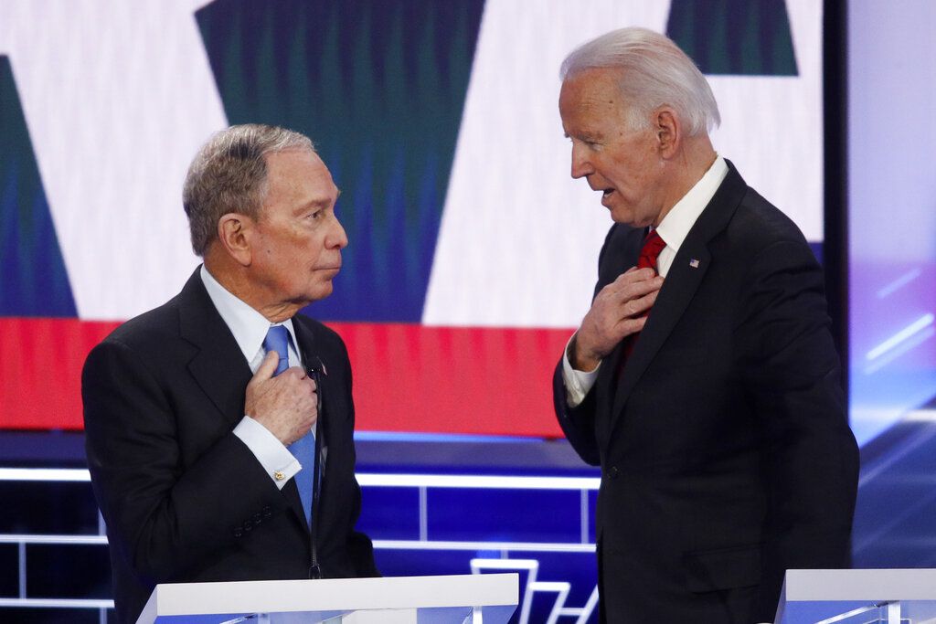 Michael Bloomberg gave Biden $19 million. A month later, his company ...