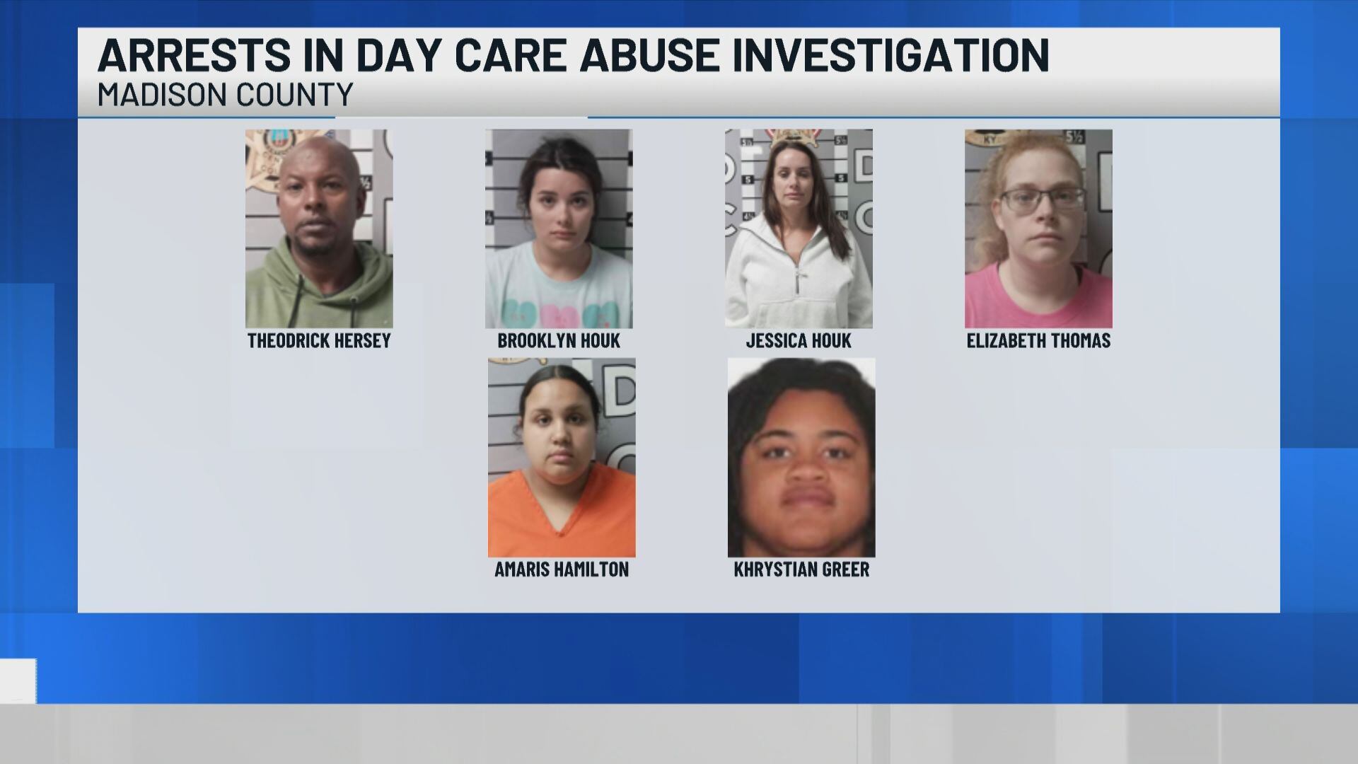6 accused in Ky. day care abuse investigation appear in court