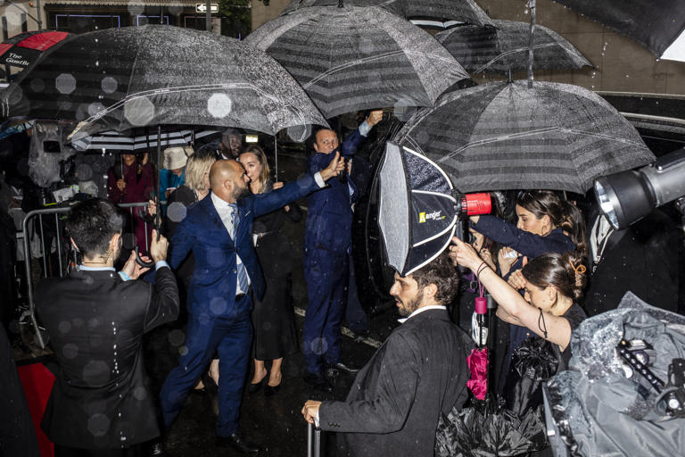 Scenes from a drizzly, dazzling Met Gala