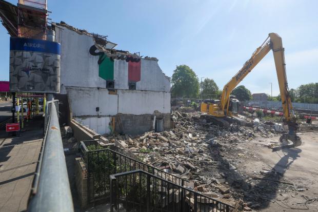 Demolition begins for comeback of much-loved restaurant after fire