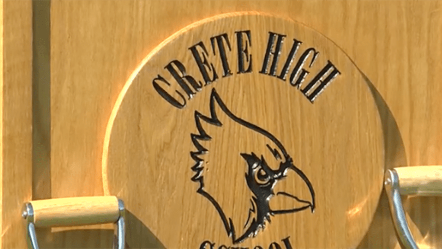 Crete High School breaks ground on a new stadium in Nebraska