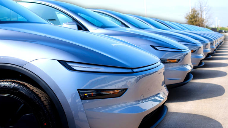 Teslas On Paper Tags Keep Filling This Neighborhood And Residents Are ...