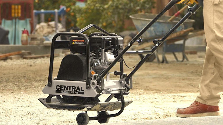 How Fast Is Harbor Freight's Plate Compactor & Are They Any Good? Here ...