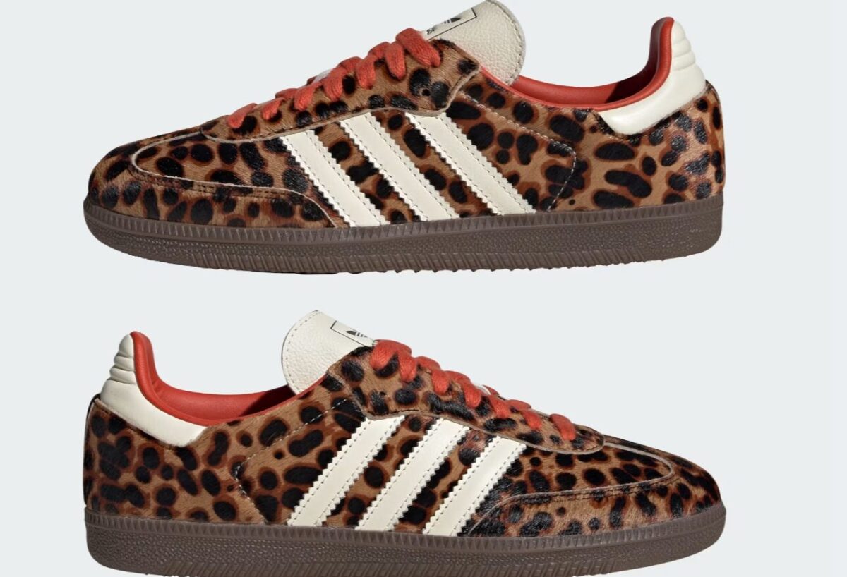 Tutti pazzi per le Adidas Samba OG animalier in cavallino: ancora in ...