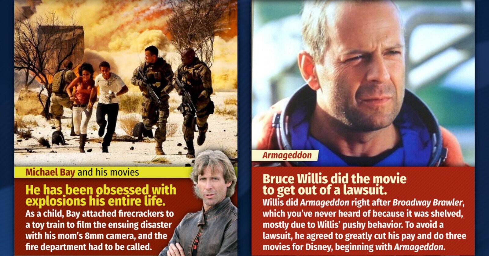 19 Explosive Facts About Michael Bay And His Movies