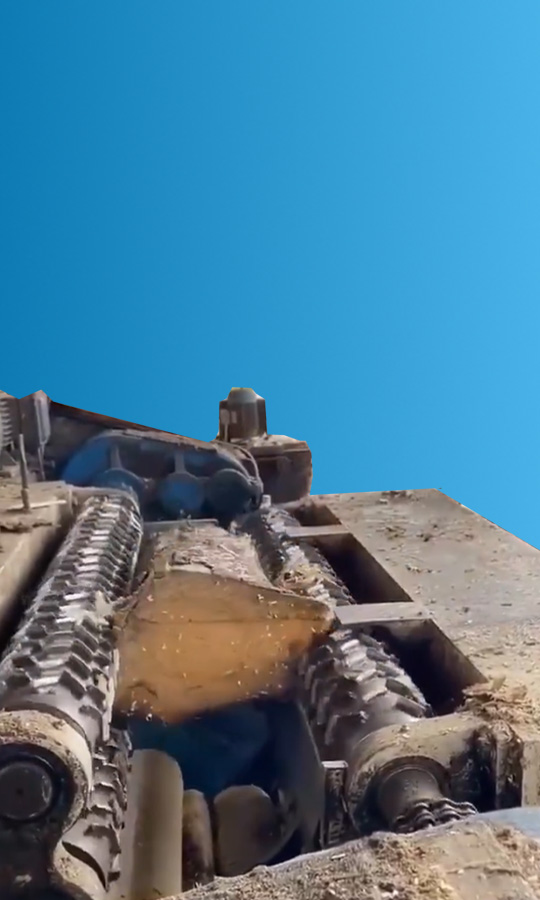 Removing Tree Bark in the Lumber Process