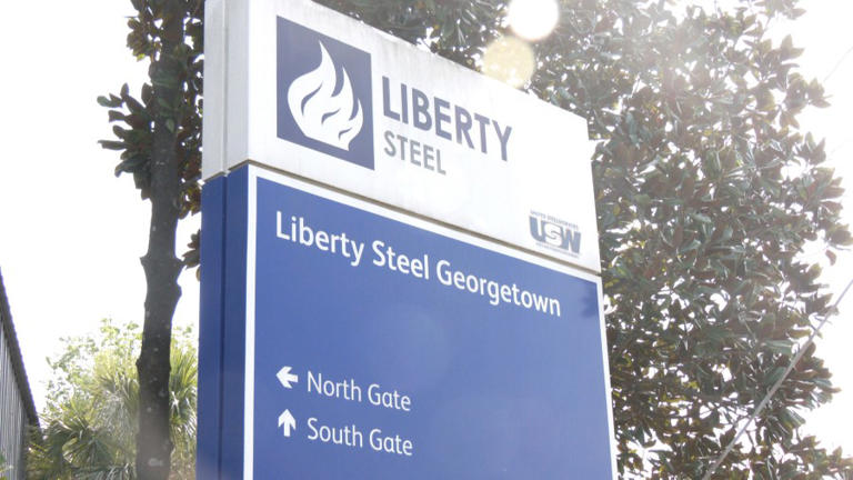 Crews begin tearing down Liberty Steel mill in Georgetown