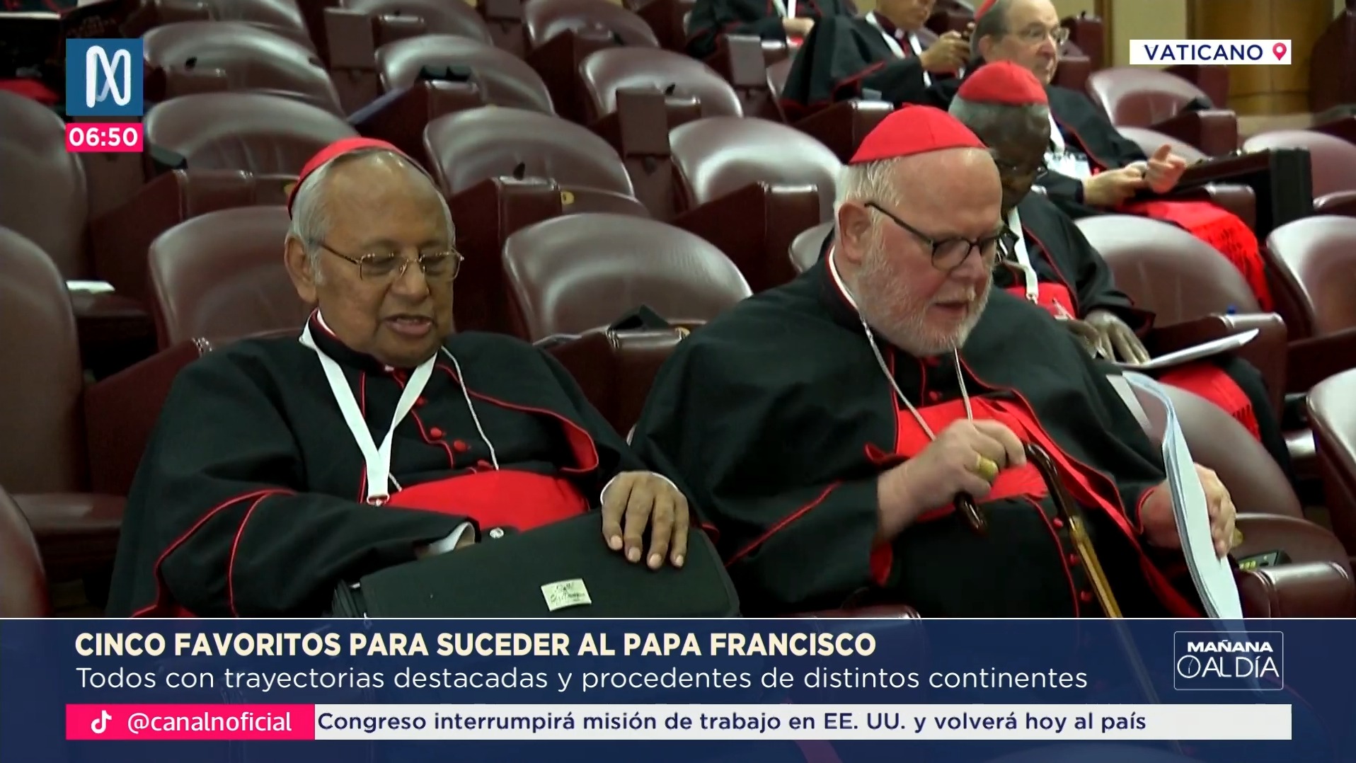 Cinco favoritos para suceder al papa Francisco