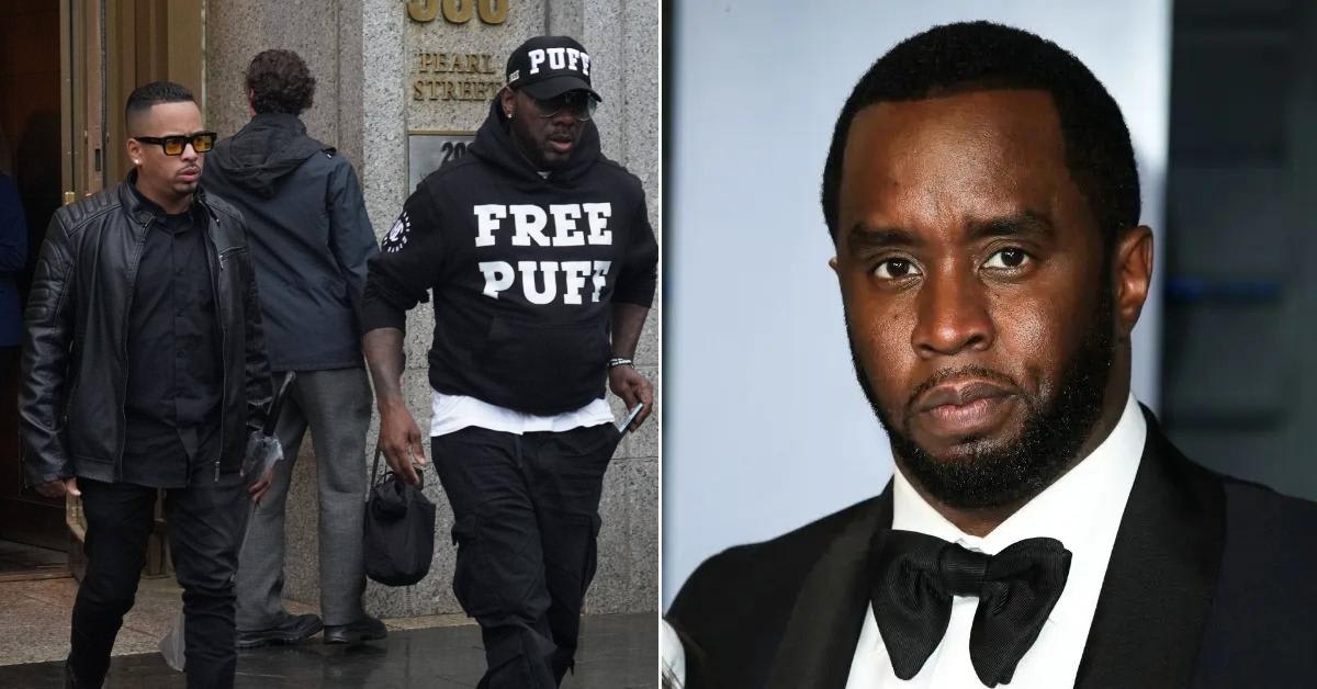 Sean 'Diddy' Combs' Friend Wears 'Free Puff' Shirt to Court Alongside ...