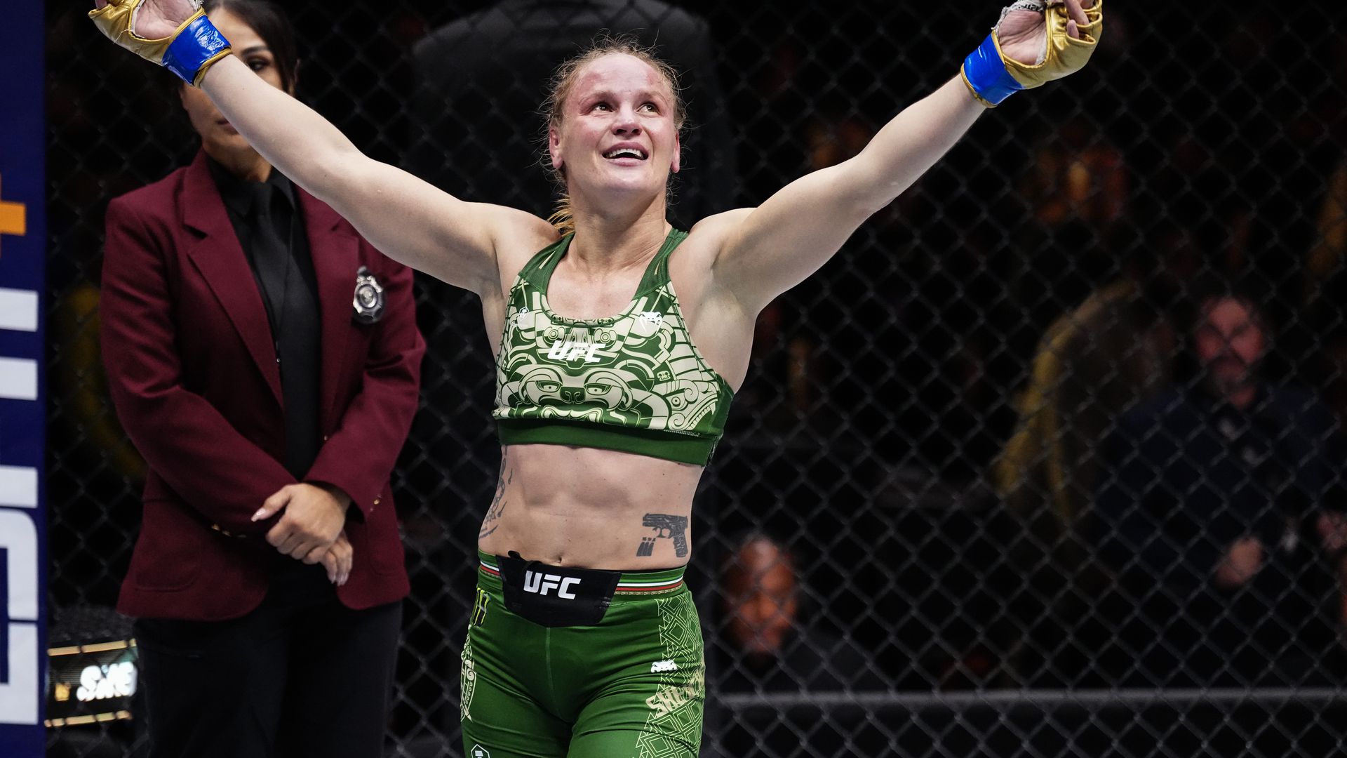 Valentina Shevchenko has custom dragon fight kit for UFC 315