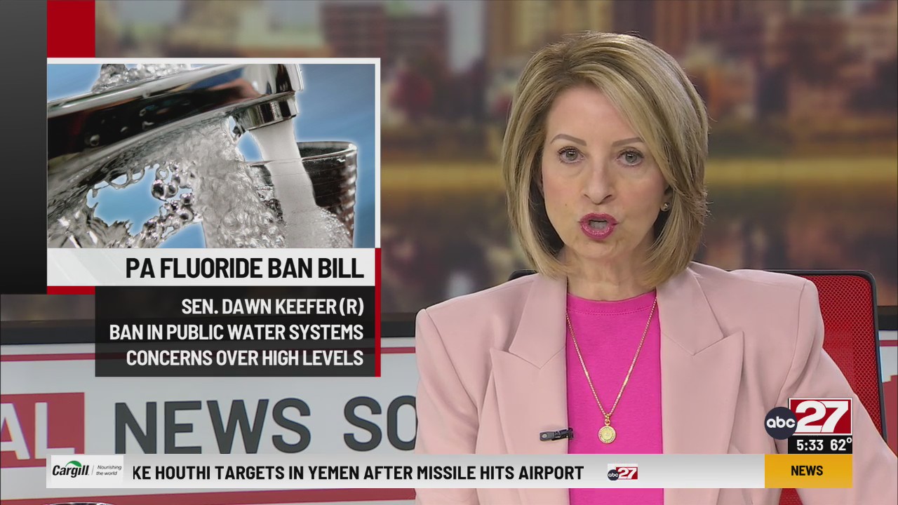 Bill to ban fluoride in PA water