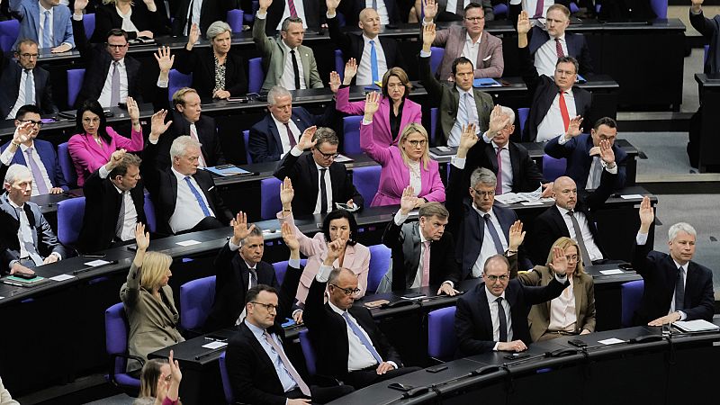 Friedrich Merz elected as German chancellor - as it happened