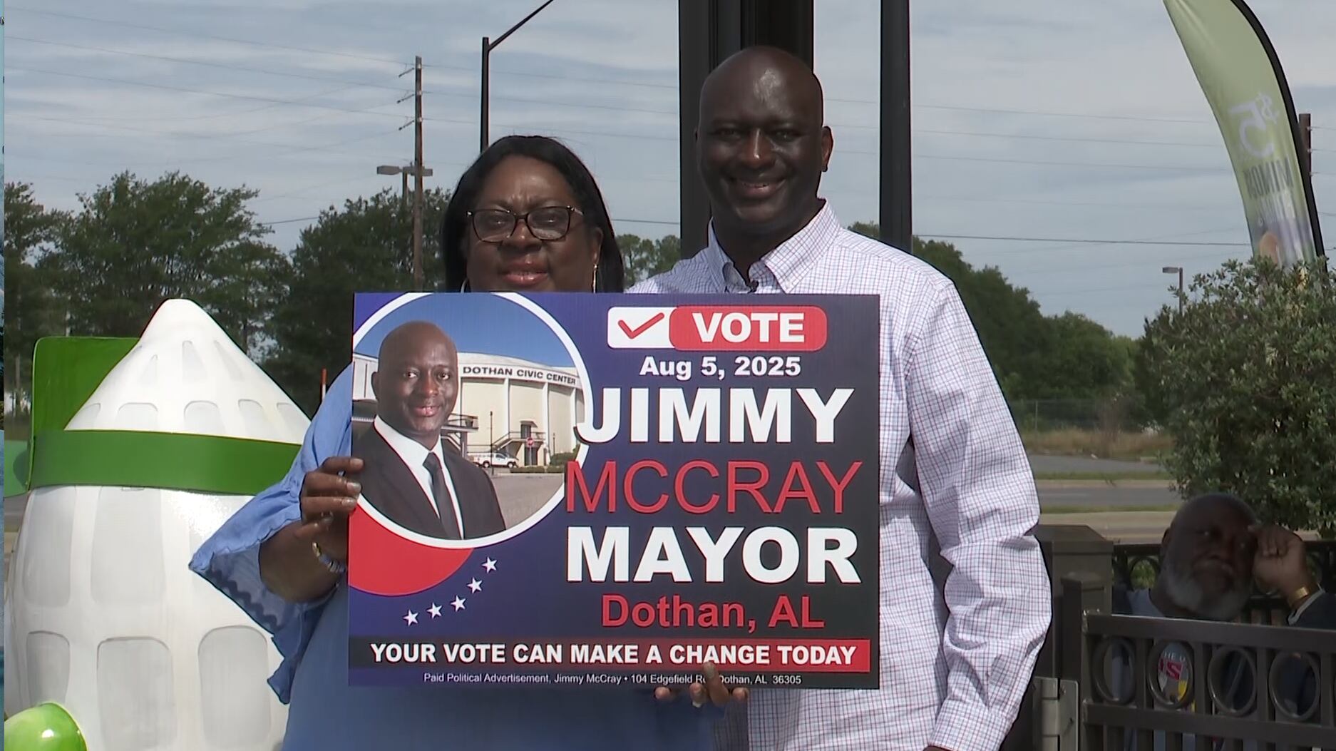 Jimmy McCray announces Dothan mayoral bid