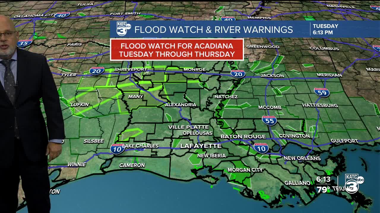 KATC Weather Forecast 6pm 05-06-25