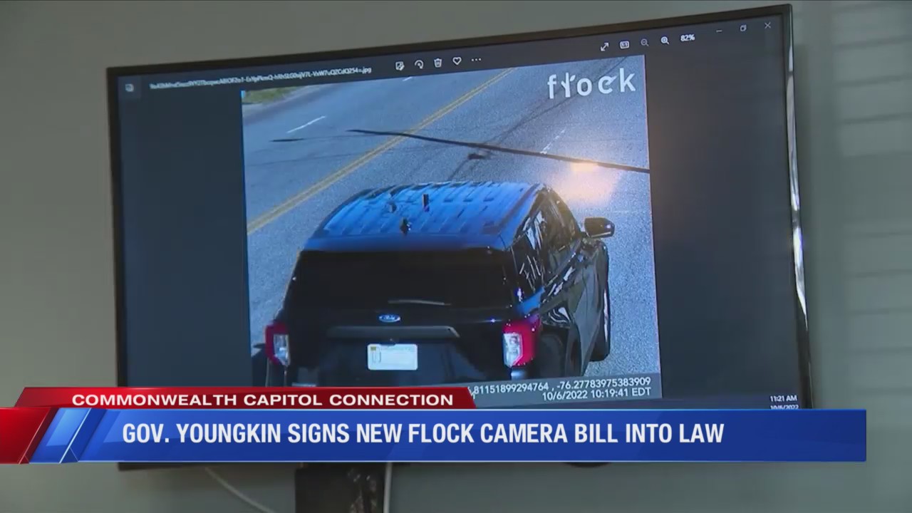 Gov. Youngkin signs new Flock Camera Bill into law