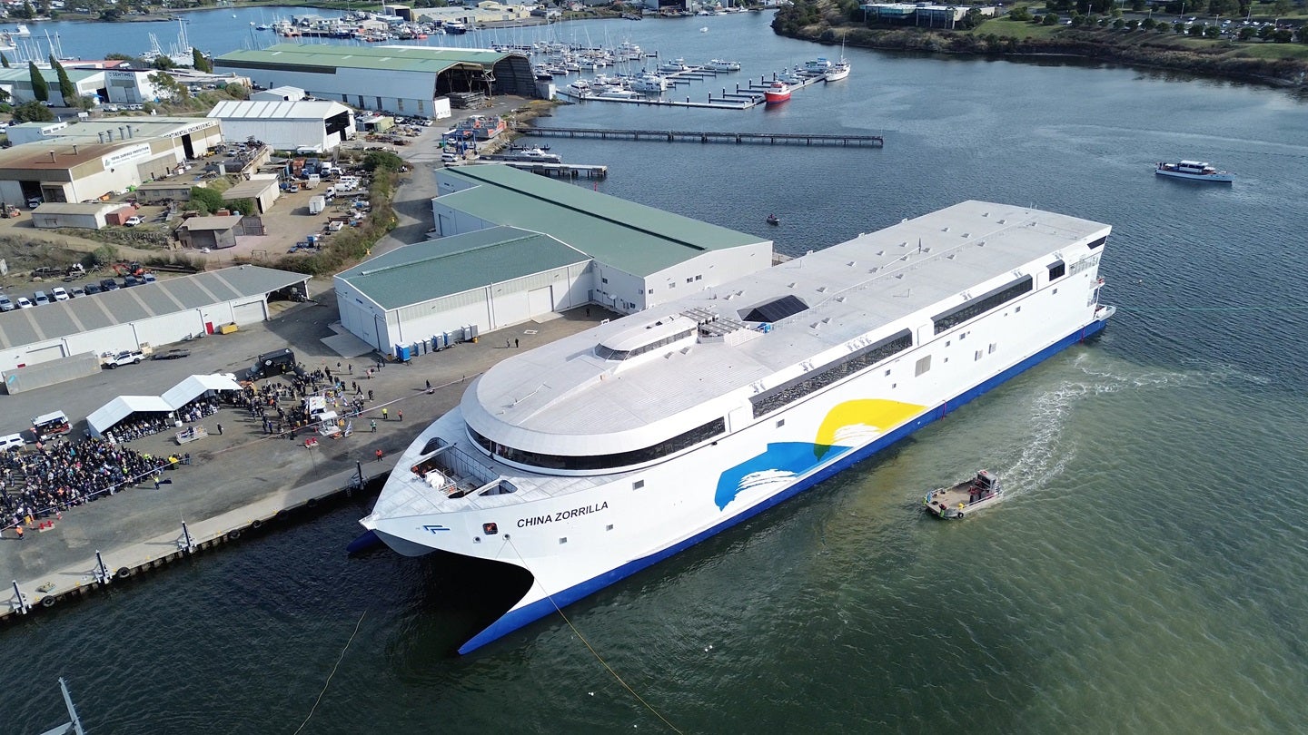 Incat unveils world’s largest battery-electric vessel
