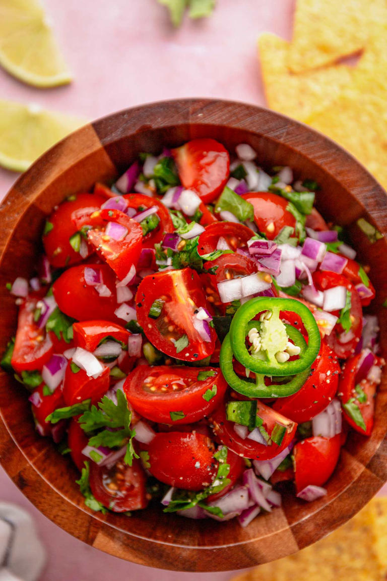 Cherry Tomato Pico De Gallo