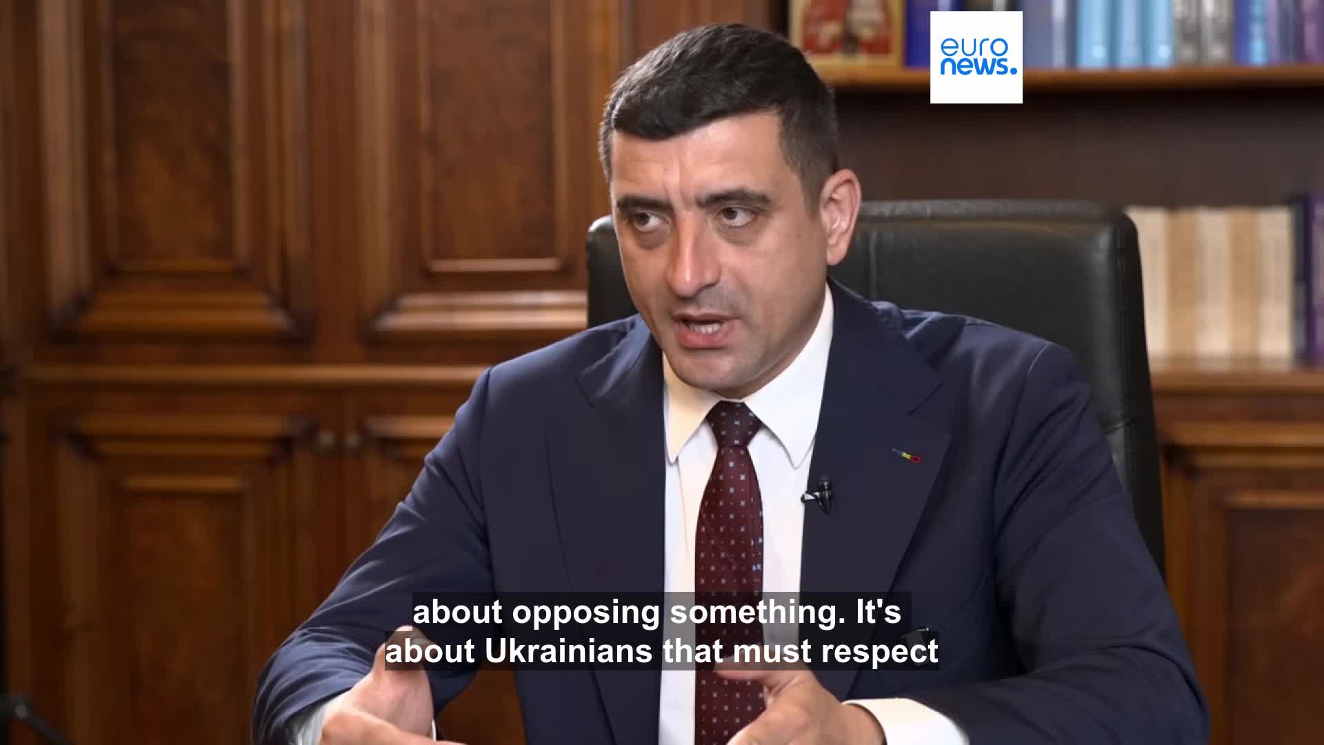 I am a Euro-realist, winner of Romanian presidential vote first round ...