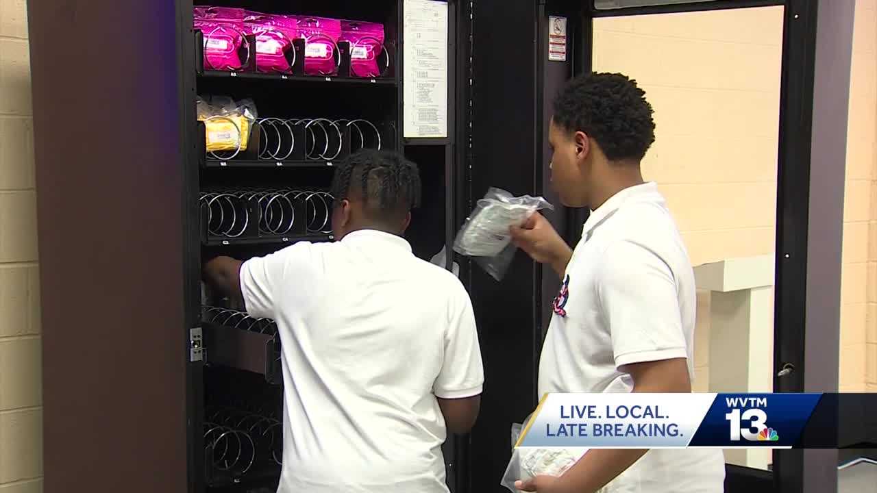 South Hampton K-8 students fix hygiene insecurity with vending machine