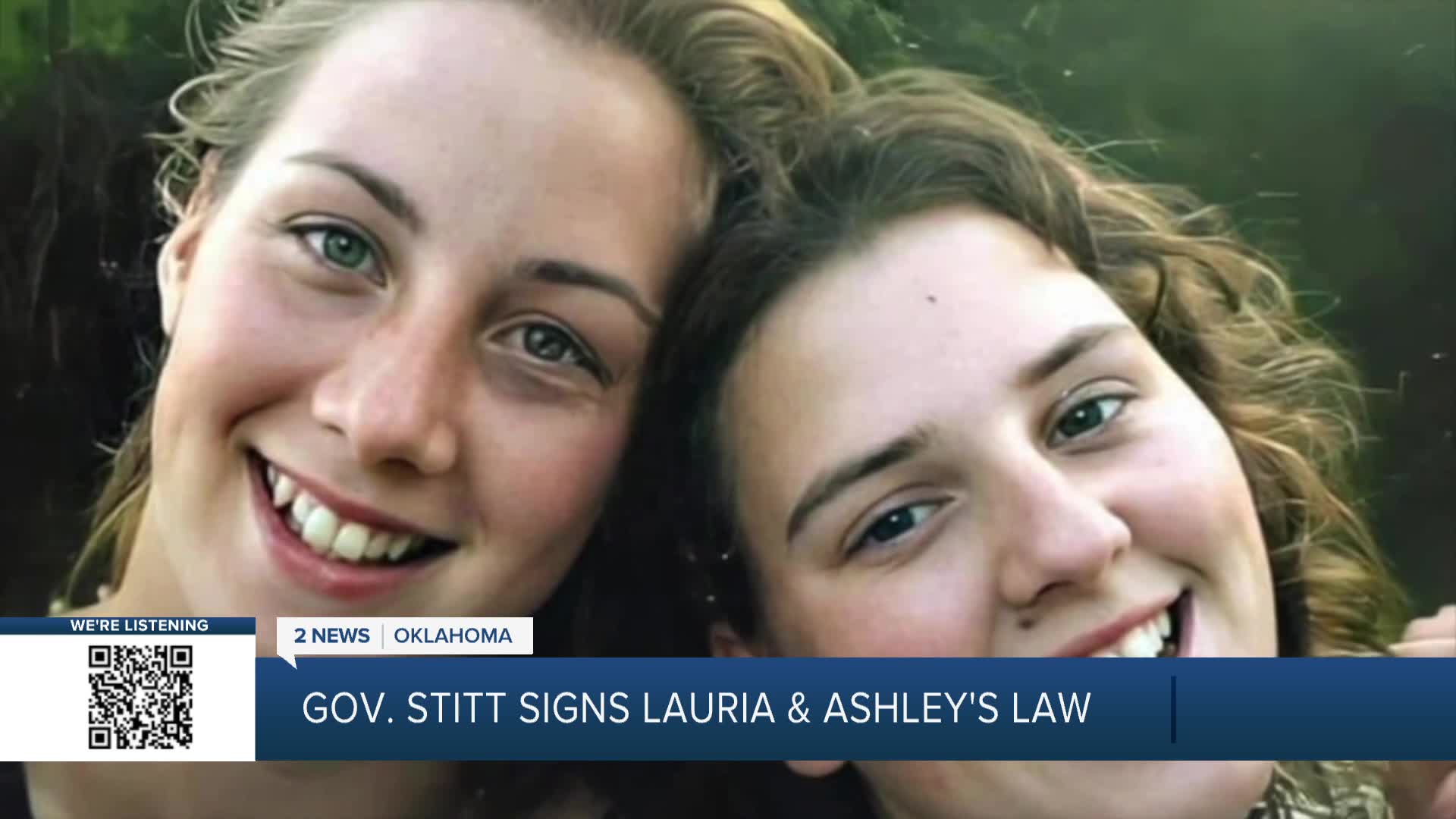 Lauria and Ashley's Law signed by Gov. Stitt