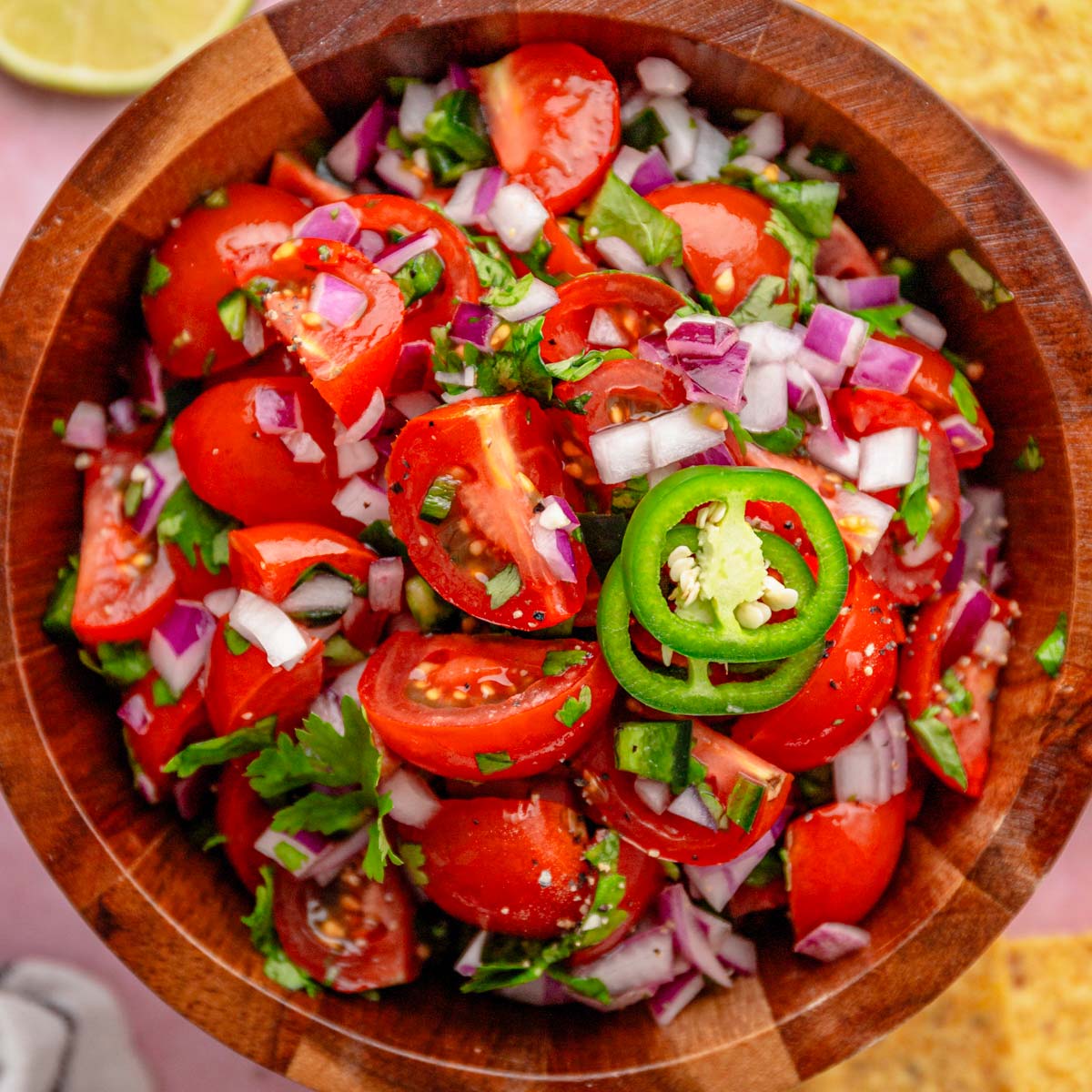 Cherry Tomato Pico De Gallo