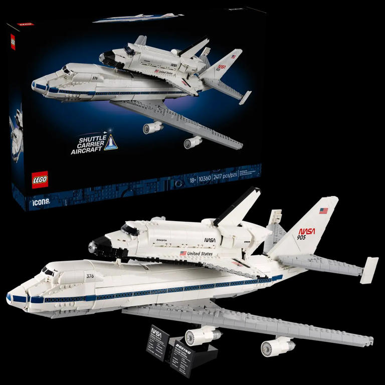 NASA's 747 Shuttle Carrier Aircraft to lift off May 15 as Lego Icons model